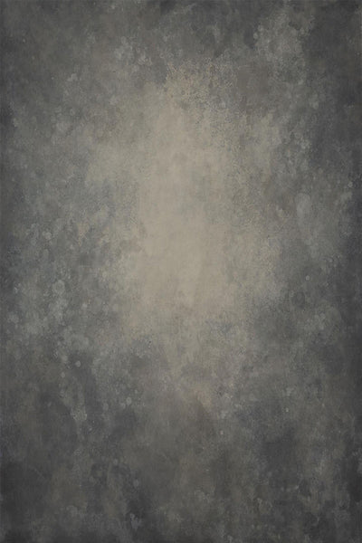 Clotstudio Abstract Gray Textured Hand Painted Canvas Backdrop #clot43